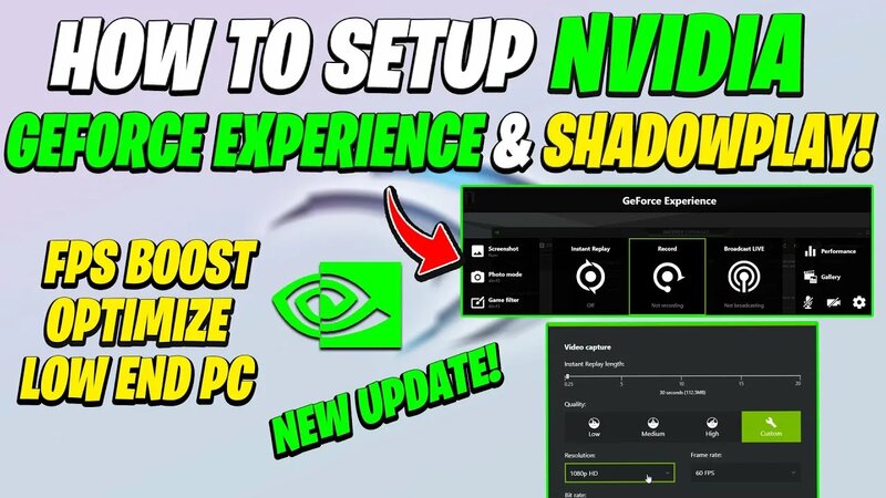 How To Record Your Gameplay On Nvidia GeForce Experience (Best ...