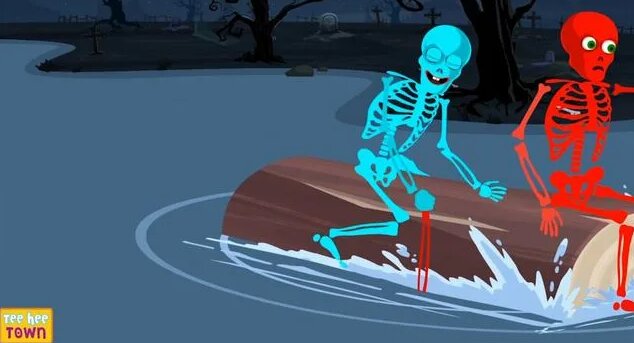 Halloween 2019 | Skeleton Dance in the Dark + More Nursery Rhymes and ...