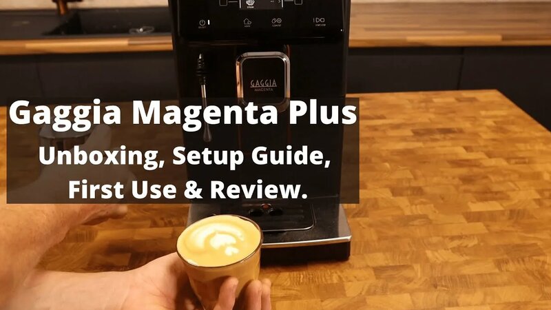 Gaggia Magenta Plus Review + Unboxing, Setup Guide & First Use ...