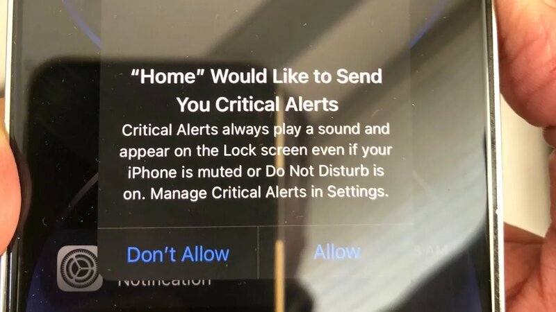 iPhone Stuck on Home would like to Send you Critical Alerts [Fixed ...