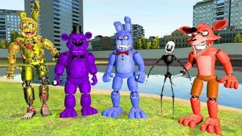 (Dimas.tv) Какой Аниматроник Настоящий FNAF COOP >Gary's mod — Видео от ...