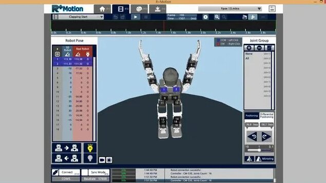 Урок 13. RoboPlus Motion 2.0. Контроллер CM-530. Создание простой ...
