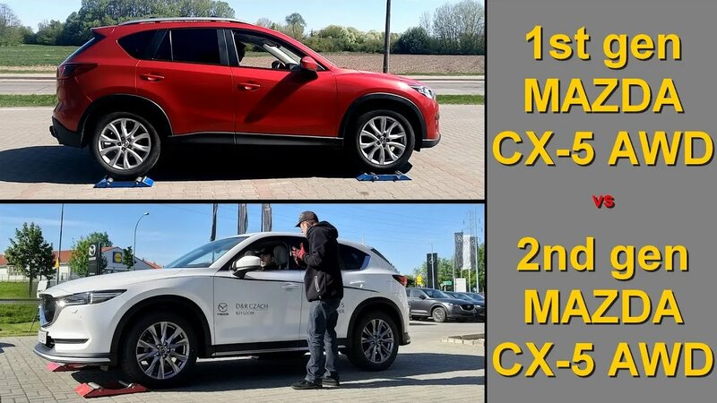 SLIP TEST - Mazda CX-5 AWD 2014 vs Mazda CX-5 AWD 2019 - @4x4.tests.on ...