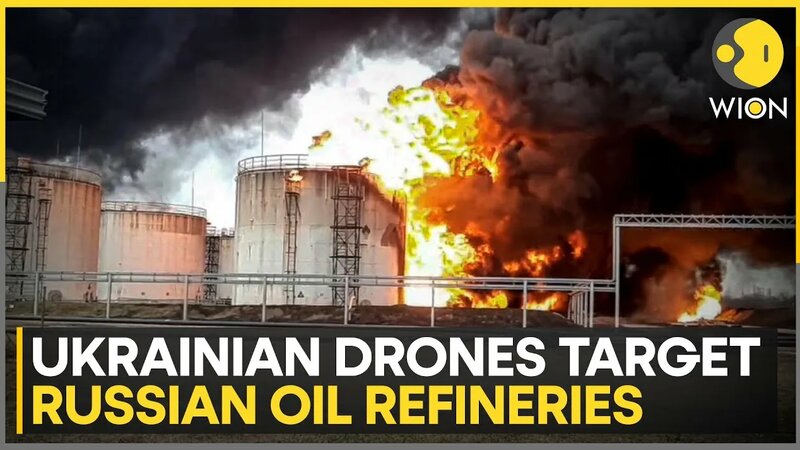 Russia-Ukraine War: Fire Erupts At One Of Russia's Largest Oil ...
