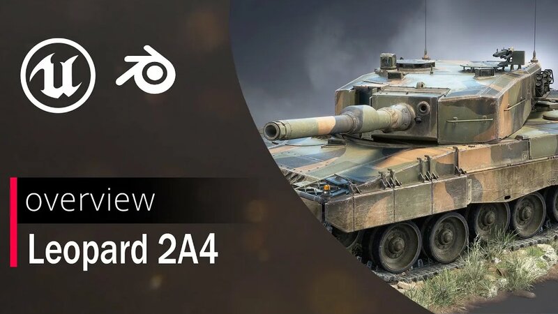 Leopard 2A4 Tank 3D-Model | Video Overview - Yandex Video aramada ...