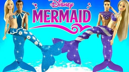 Play doh mermaid princess Rapunzel Flynn Cinderella Charming princess ...