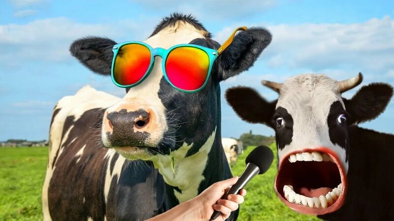 Funny COW Dance FOR 13 Minutes Straight 40 | Cow Song & Cow Videos 2024 ...