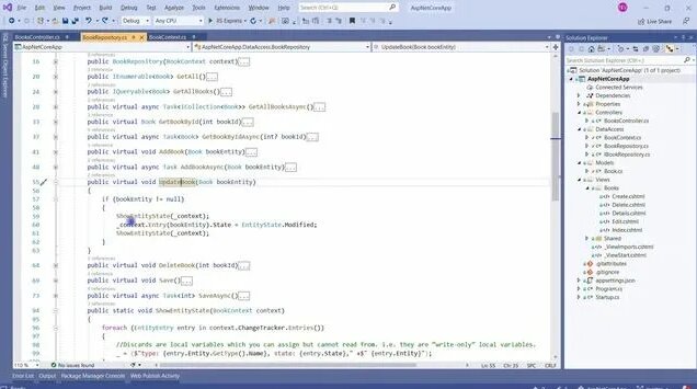 Change Tracking in ASP.NET Core | Entity Framework | C# - Смотреть ...