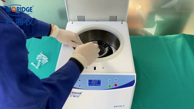 TG16.5 Tabletop High Speed Centrifuge installation and disassembly ...