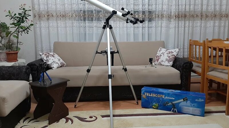 Barride 60mm F700 Mercekli Teleskop İncelemesi(Refractör Telescope ...