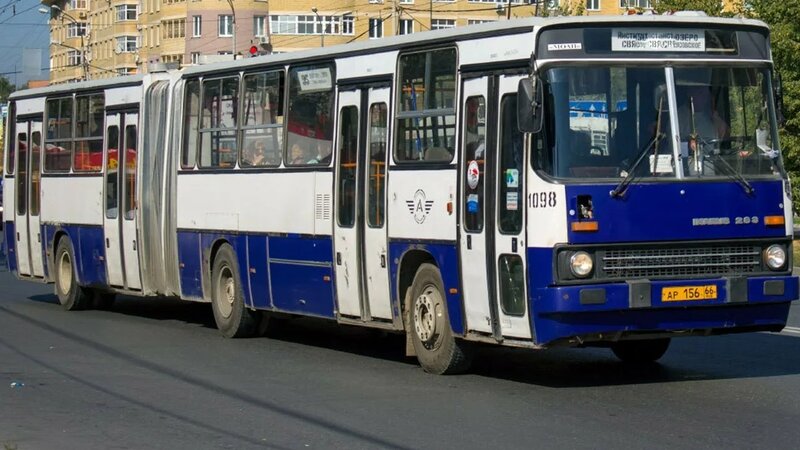 Икарус «Гармошка» - автобус легенда, Ikarus 283.10 - Смотреть онлайн в ...