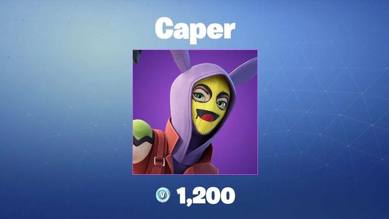 Caper | Fortnite Outfit/Skin - Смотреть онлайн в поиске Яндекса по Видео