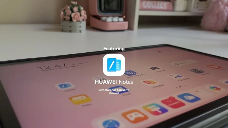 Huawei Notes Tutorial & Walkthrough | Huawei MatePad 11 PaperMatte ...
