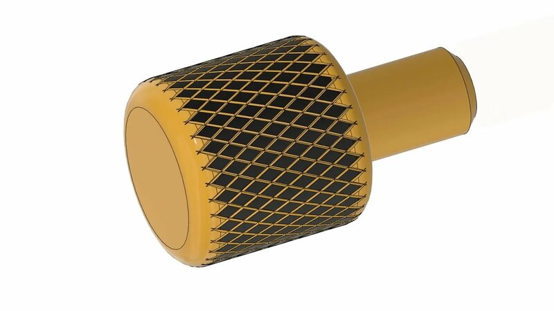 P.40. Knurl surface in Fusion 360 / Моделируем насечки во Fusion 360 ...