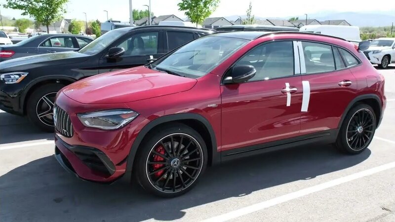 2022 AMG GLA 45 SUV with AMG Performance 4matic+ In Manufaktur ...