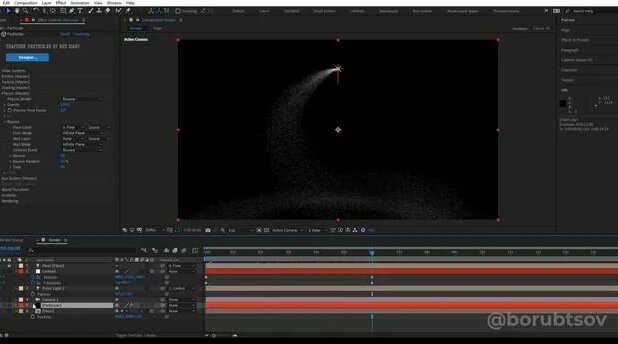 Particular для новичков в After Effects : Light Emitter - Смотреть ...
