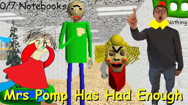Mrs Pomp Has Had Enough - Baldi's Basics Mod - Смотреть онлайн в поиске ...