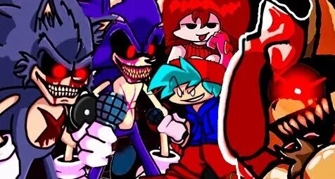 Mr DeKart | Новый Соник.EXE И Салли.EXE В FNF ! - Friday Night Funkin ...