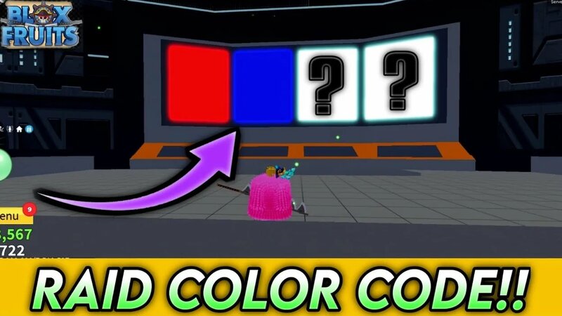Raid Color Code (OPEN Raid Door!) Blox Fruits || LegendPlayz - Yandex ...