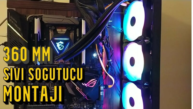 MSI MAG CoreLiquid 360R 360mm Liquid Cooler Installation - Смотреть ...