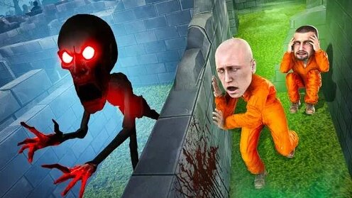 Скромник Мутант в Лабиринте! Scp 096-b Охотится НА Нас! Выжить в ...