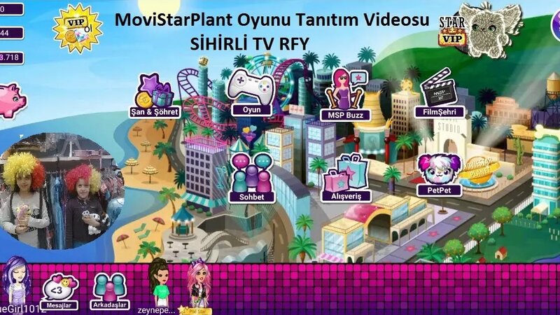 MovieStarPlanet (MSP) Oyunu Tanıtım Videosu Sihirli TV RFY - Yandex ...