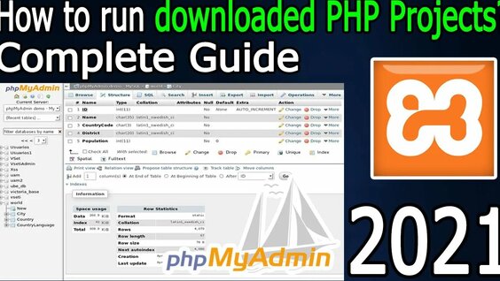 how-to-run-and-execute-downloaded-php-projects-2021-update-xampp-phpmyadmin-daft-hd