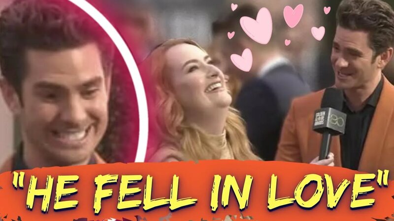 Andrew Garfield and Amelia Dimoldenberg were filmed Flirting - Yandex ...