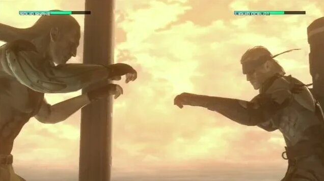Metal Gear Solid 4 - Old Snake VS Liquid Ocelot (Final Boss Fight ...