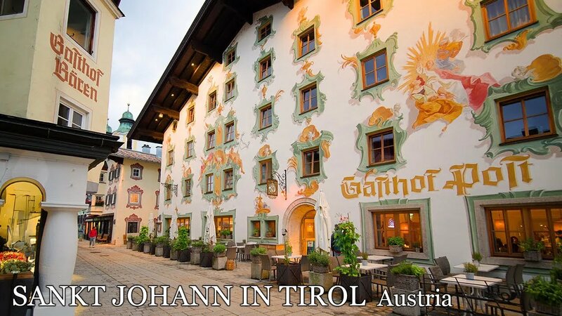 Sankt Johann IN Tirol Austria 🇦🇹 A Beautiful Evening Walk in The ...