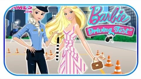 Barbie Driving Test - Barbie Dress Up and Driving Game For Kids HD ...