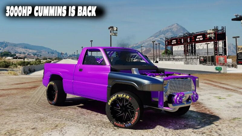 Triple Turbo Cummins GETS Called OUT AT DRAG Strip! - GTA 5 Roleplay ...