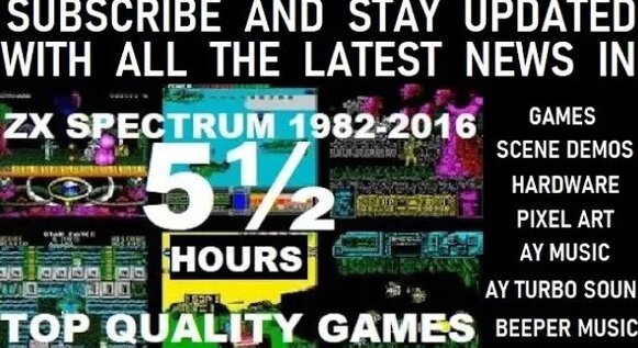 ZX Spectrum 1982-2016: 5½ Hours With 600+ Top Quality Colourful Games ...
