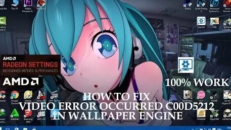 How to fix Wallpaper Engine Video error occurred c00d5212 - Смотреть ...