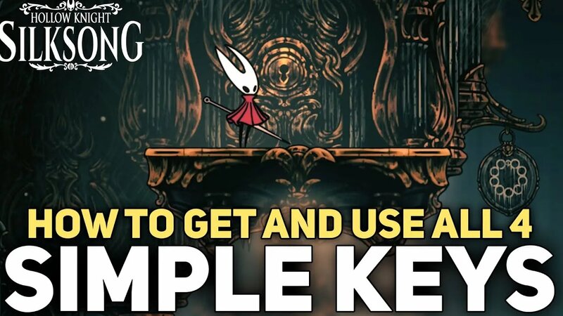 Hollow Knight Silksong - All 4 Simple Key Locations & Where To Use Them ...