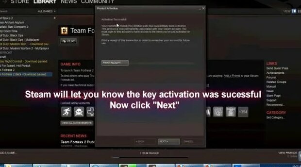 How to add CD key into Steam Guide - Cdkeyshere.com - Смотреть онлайн в ...