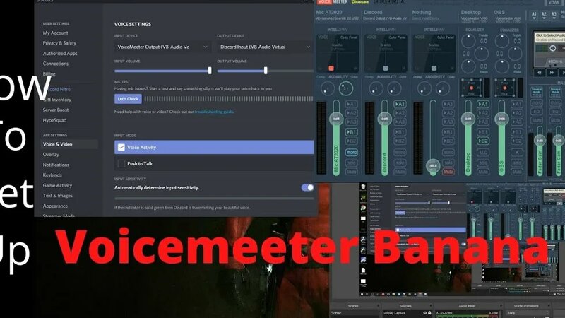 How to Easily Setup Voicemeeter Banana For Livestream + Recording ...