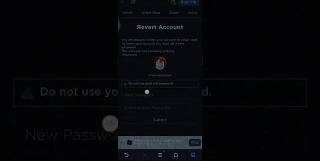 how to revert account tutorial -roblox - Смотреть онлайн в поиске ...
