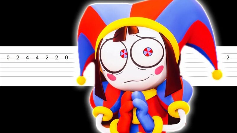 The Amazing Digital Circus - Main Theme (Easy Guitar Tabs Tutorial) - Смотреть онлайн в поиске ...