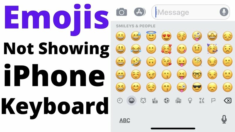 Emoji Not Showing on iPhone Keyboard | Emoji Not Showing in WhatsApp ...