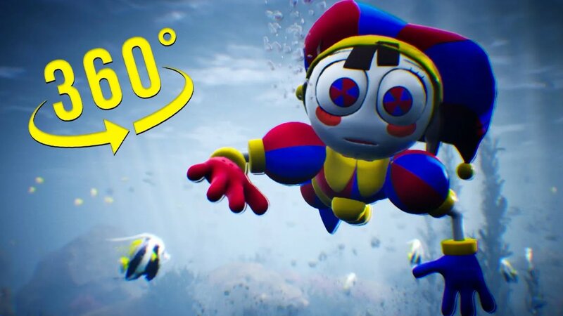 The Amazing Digital Circus VR 360 Pomni Underwater VR 360 Video| ACGame ...