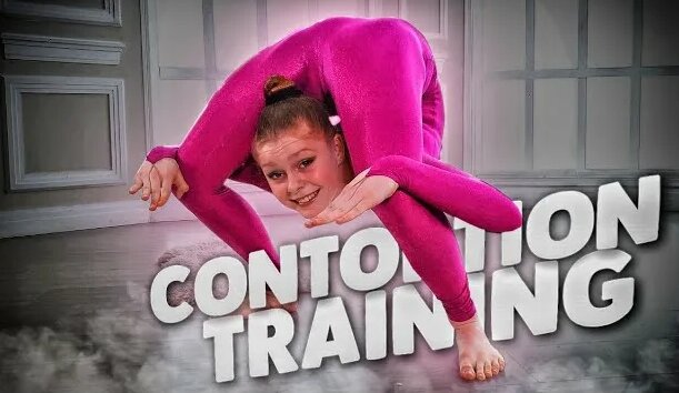 Contortion Training. Back Bending. Flexible Girl. Flexshow.
