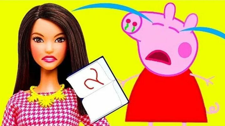 Видео Свинка Пеппа. Новые серии. Двойка по Литературе! Peppa Pig. | OK ...
