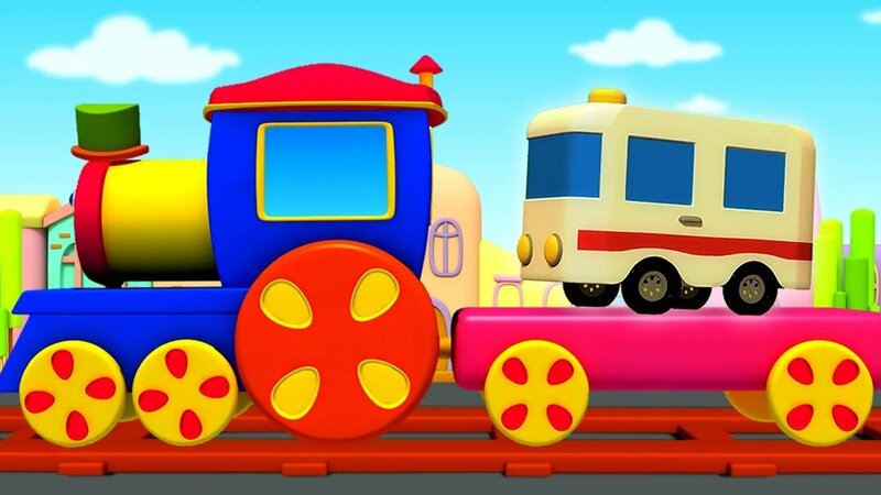 Transport Train | Preschool Learning Videos | Cartoons For Kids - Bob ...