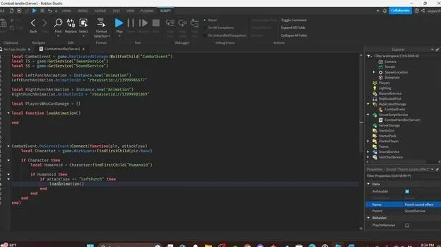 How to make a Basic Combat System in Roblox! (Roblox Studio Scripting ...