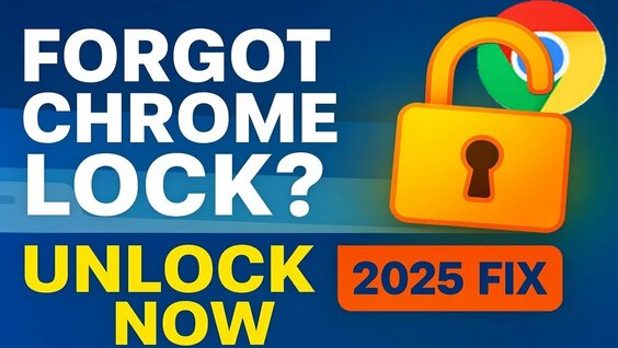 [Solved 2025] Forgot Chrome Lock Password | Disable Chrome Lock ...