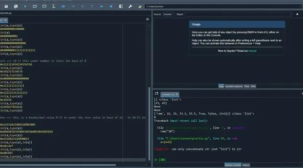 idle Spyder Python 3 all data type - Смотреть онлайн в поиске Яндекса ...