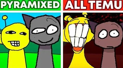 Incredibox Sprunki Pyramixed But All Temu Core (Новый МОД) Нормальный ...
