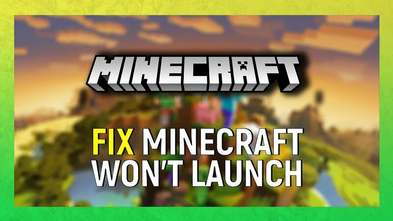 Minecraft Won’t Launch | Minecraft Not Opening Fix 2021 - Yandex Video ...