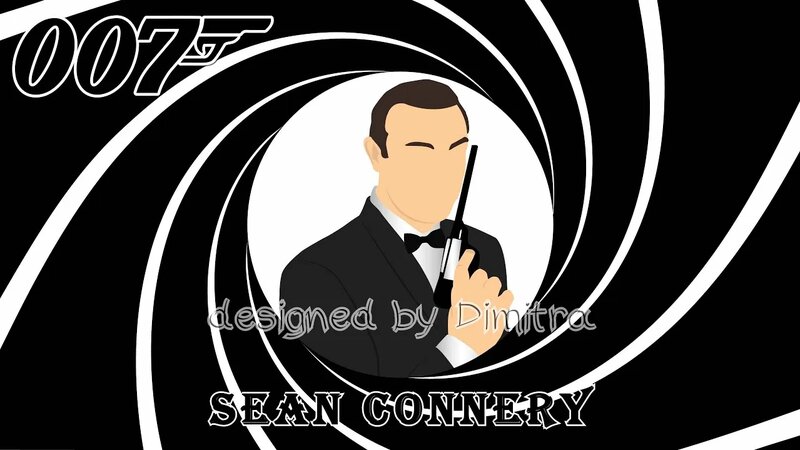 Celebrating 007: A Visual Tribute to All James Bond Actors in Flat ...